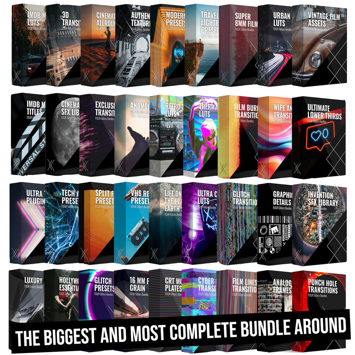 Platinum Bundle: 10,000+ Assets Collection - All-in-One | FOUR Editors