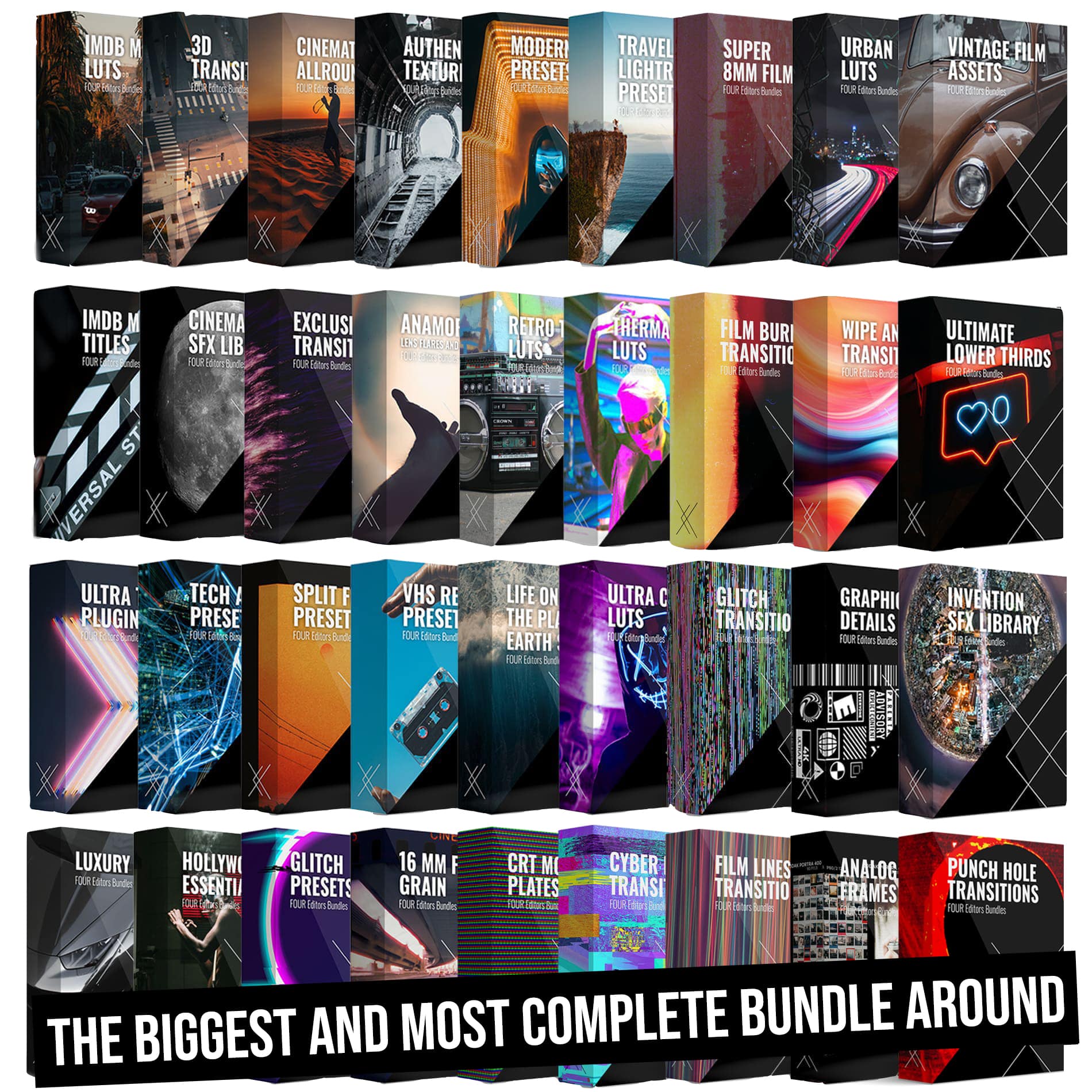 Platinum Bundle: 10,000+ Assets Collection - All-in-One | FOUR Editors