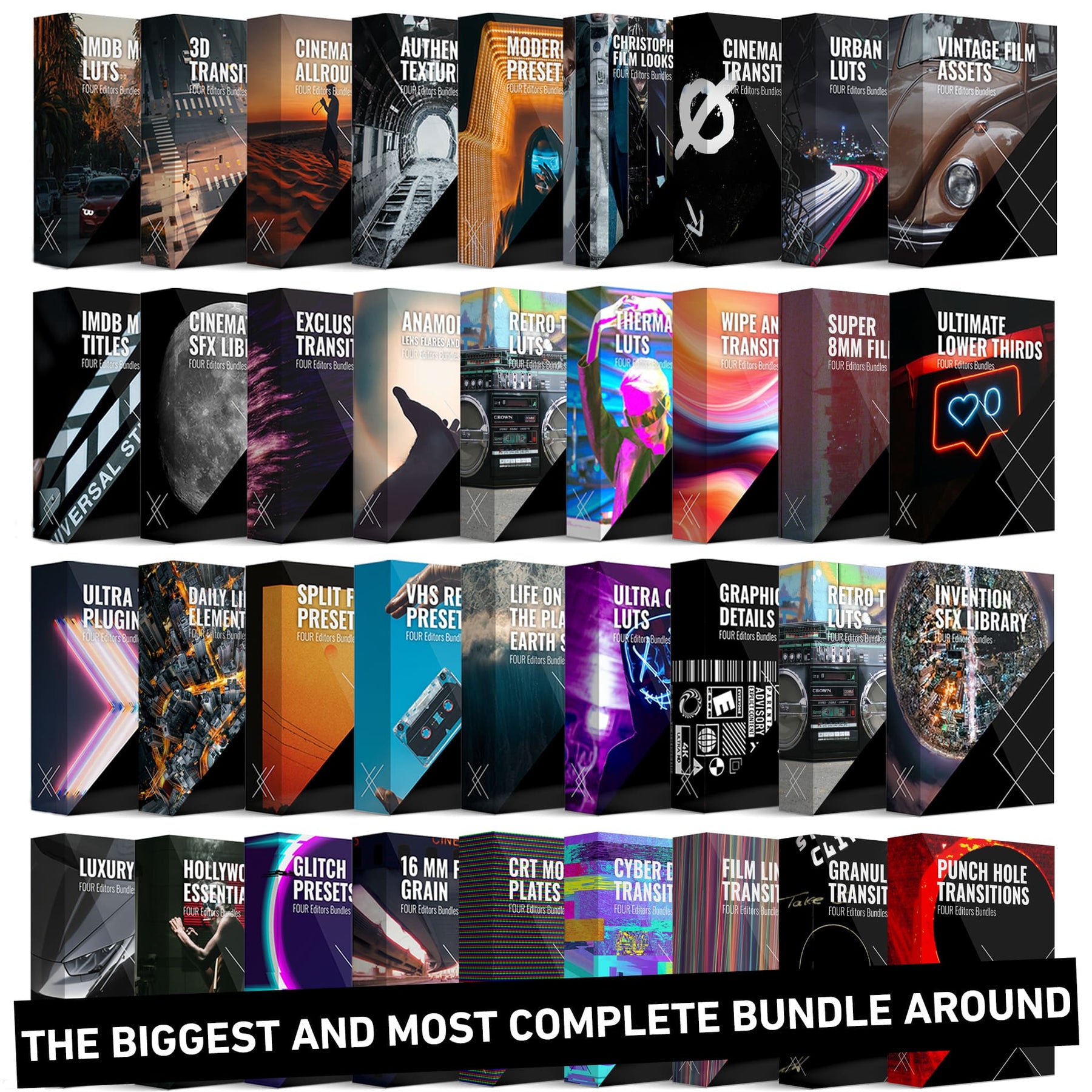 Platinum Bundle: 10,000+ Assets Collection - All-in-One | FOUR Editors
