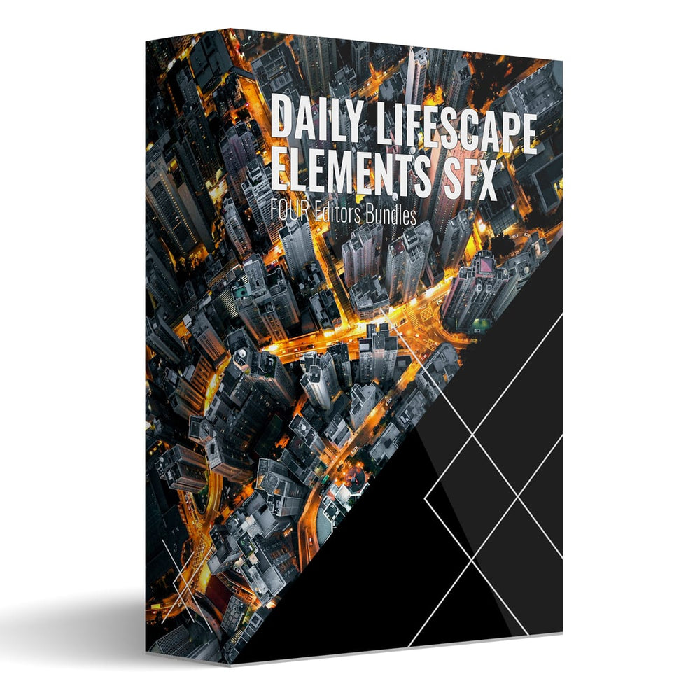 Daily Lifescape Elements SFX | 100 Sound Effects for Everyday Scenes