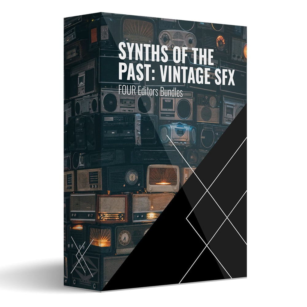 Synths of the Past SFX | 150+ Vintage Synth Sound Effects | FOUR Editors