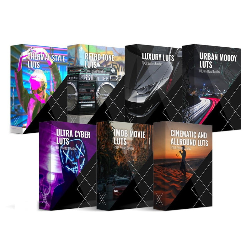 FOUR Editors - Shop Video Editing Assets, VFX & SFX Bundles