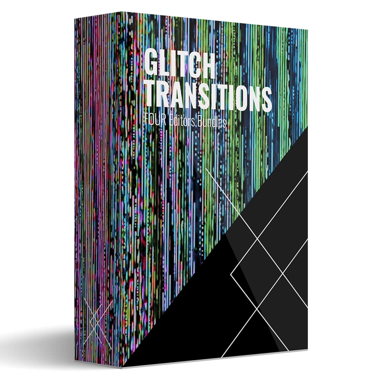 Glitch Transitions Pack | 50 Eye-Catching Glitch Effects for Video Editing