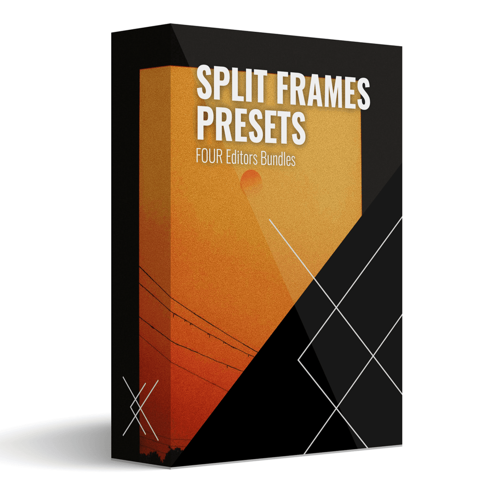 Split Frames Presets | Dynamic Video Editing Pack | FOUR Editors