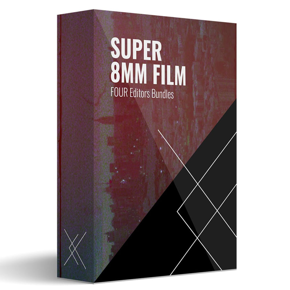 Super 8mm Film Overlays | Vintage Video Effects Pack | FOUR Editors